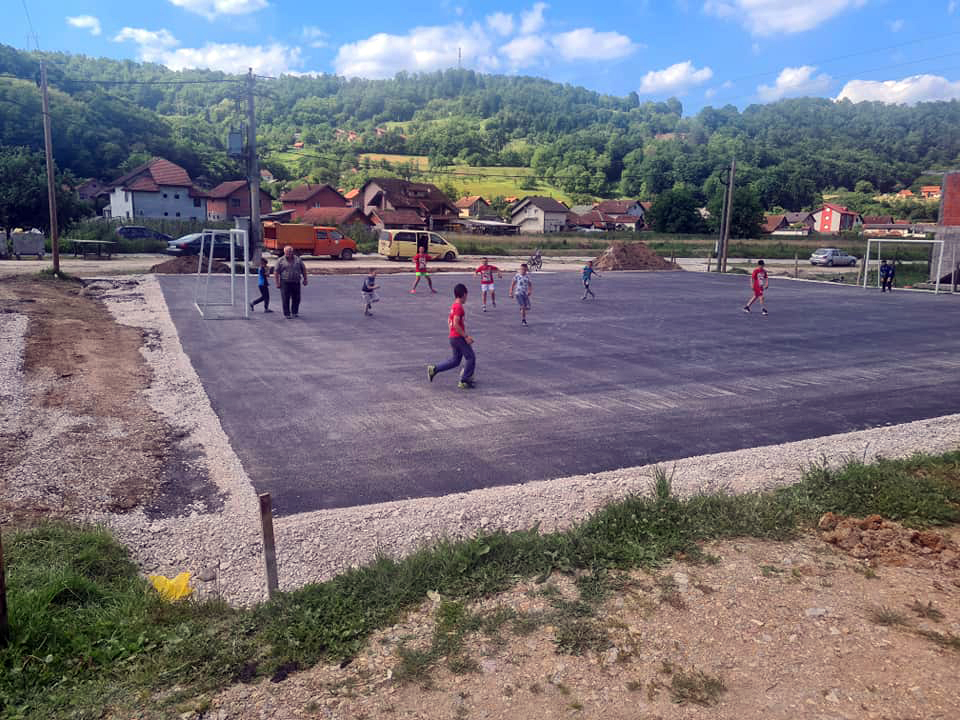 Srebrenica: Novo igralište u naselju Plavi most - Nacelnik