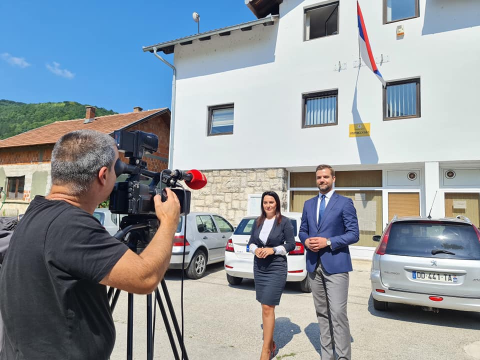 Mladen Filipović u posjeti opštini Jezero - Nacelnik