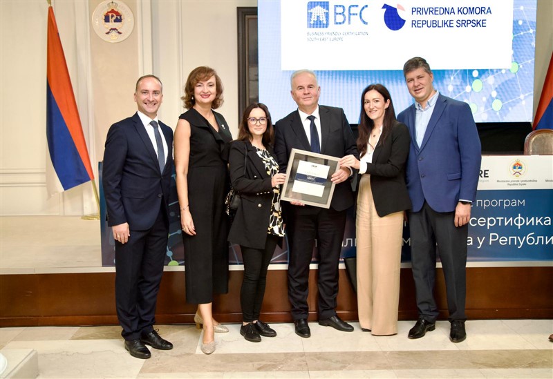 Opština Srbac dobijanjem BFC sertifikata prepoznata kao sigurno mjesto ...